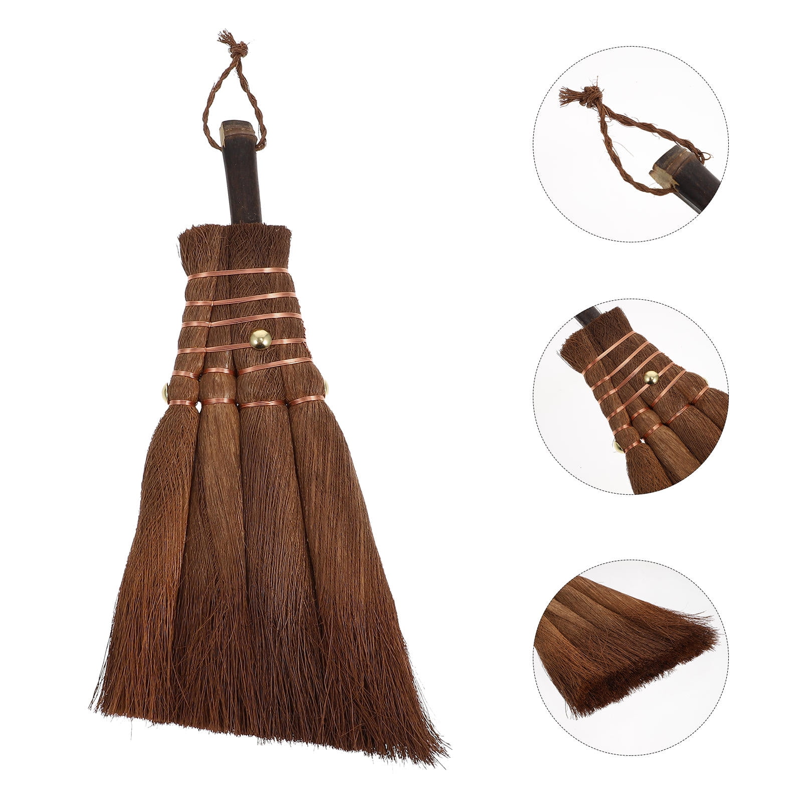 KONTONTY Compact Household Broom with Hanging Rope Design for Home 1Pc ...