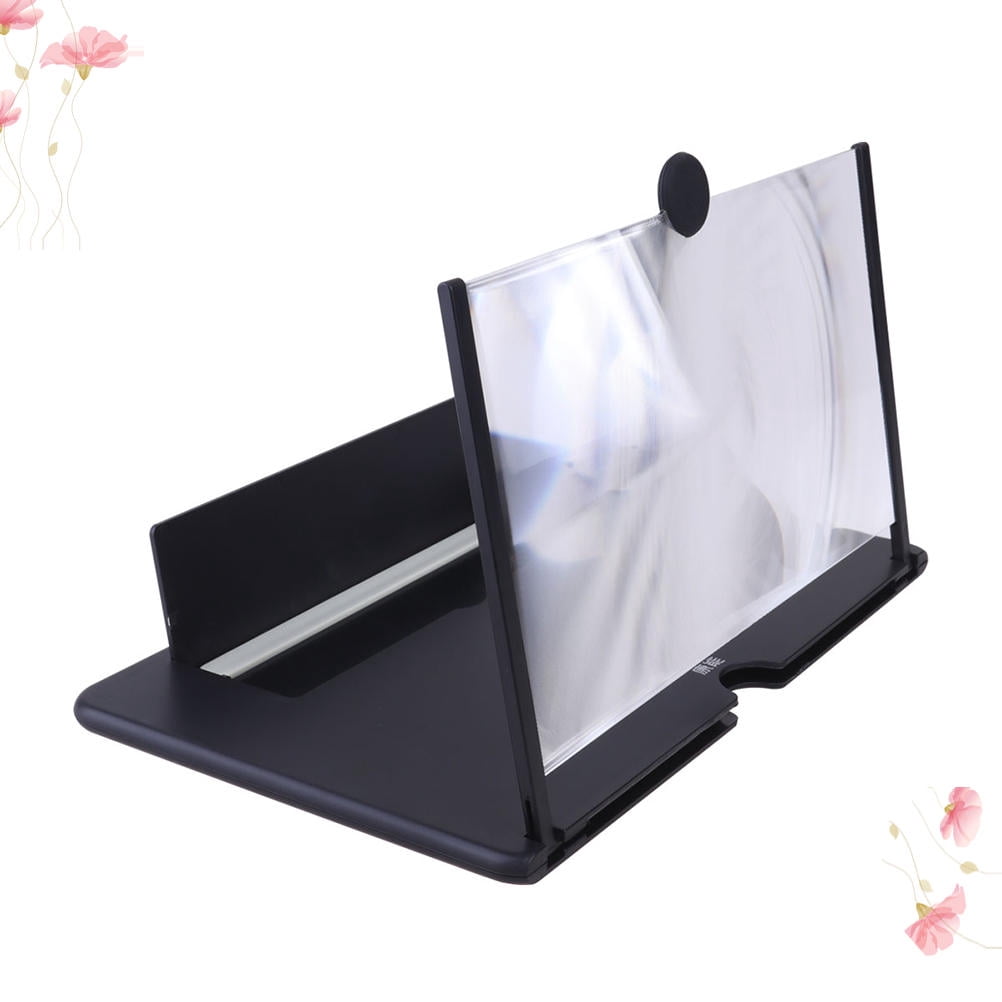 KONTONTY 1Set Screen Magnifier for Grandparents in Black ABS and Glass ...