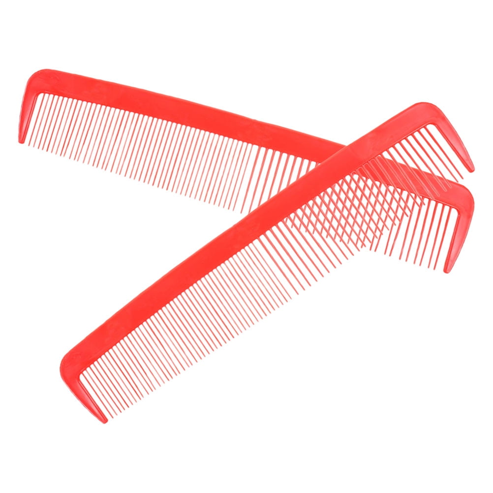KONTONTY 2 Pcs Giant Wide Comb Big Brush Huge Hair Extra Large Man Red ...
