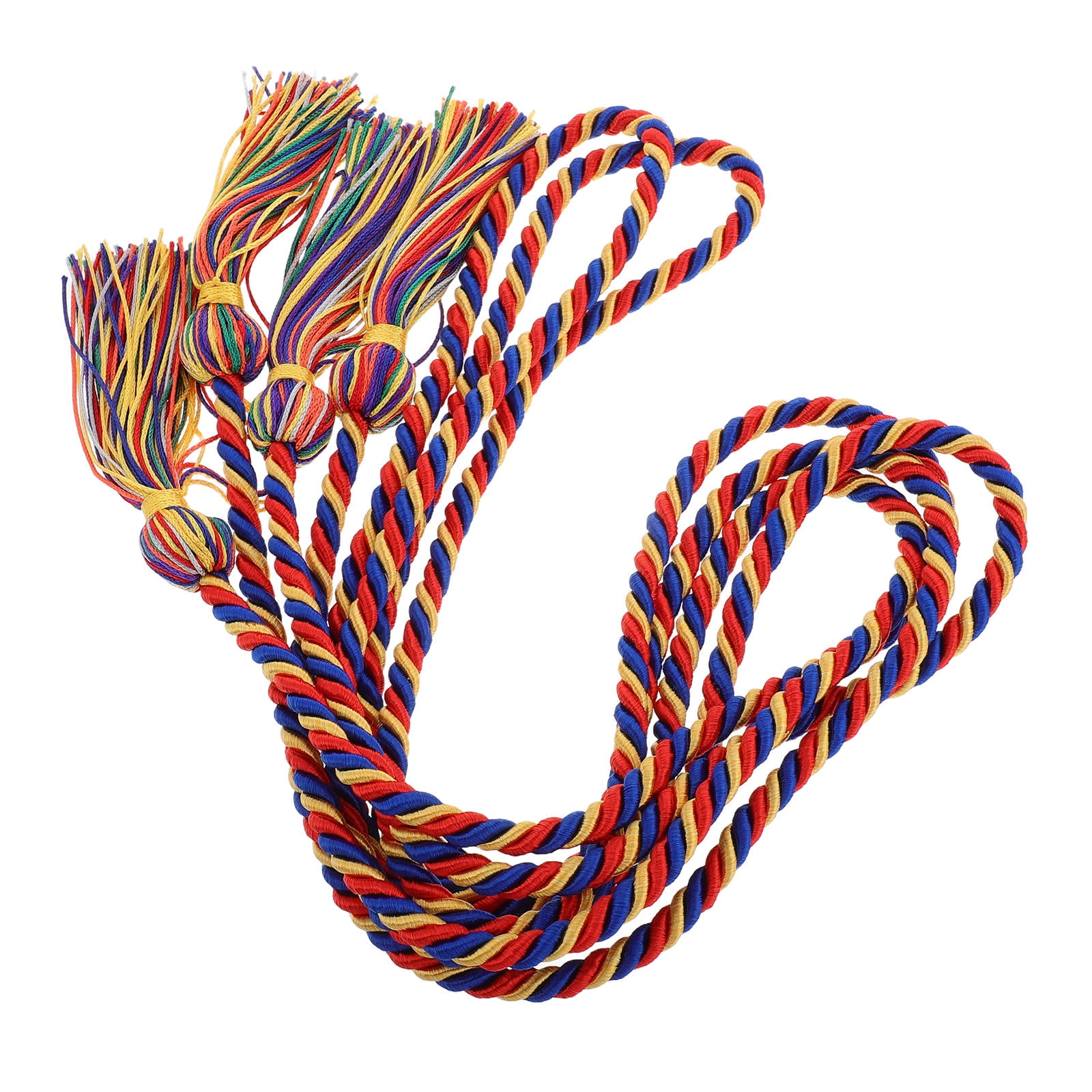 KONTONTY 2 Pcs Graduation Honor Braided Cords Polyester Yarn Strap ...
