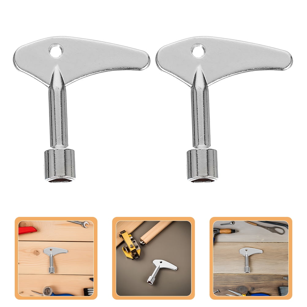 KONTONTY 2 Pcs Triangular Elevator Door Key Drop Key Emergency Elevator ...