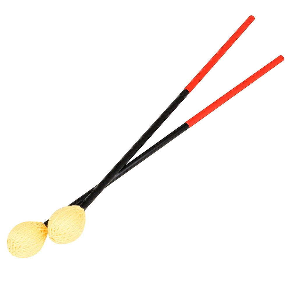 KONTONTY Xylophone Sticks Xylophone Mallets Cotton Thread 2 Pcs ...
