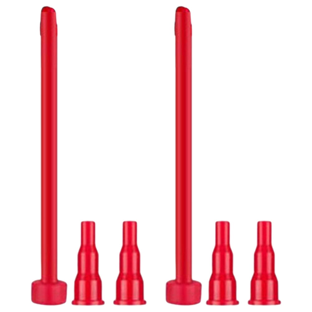 KONTONTY 2 Sets Gas Card Converter Cylinder Nozzle Torch Adapter Red ...