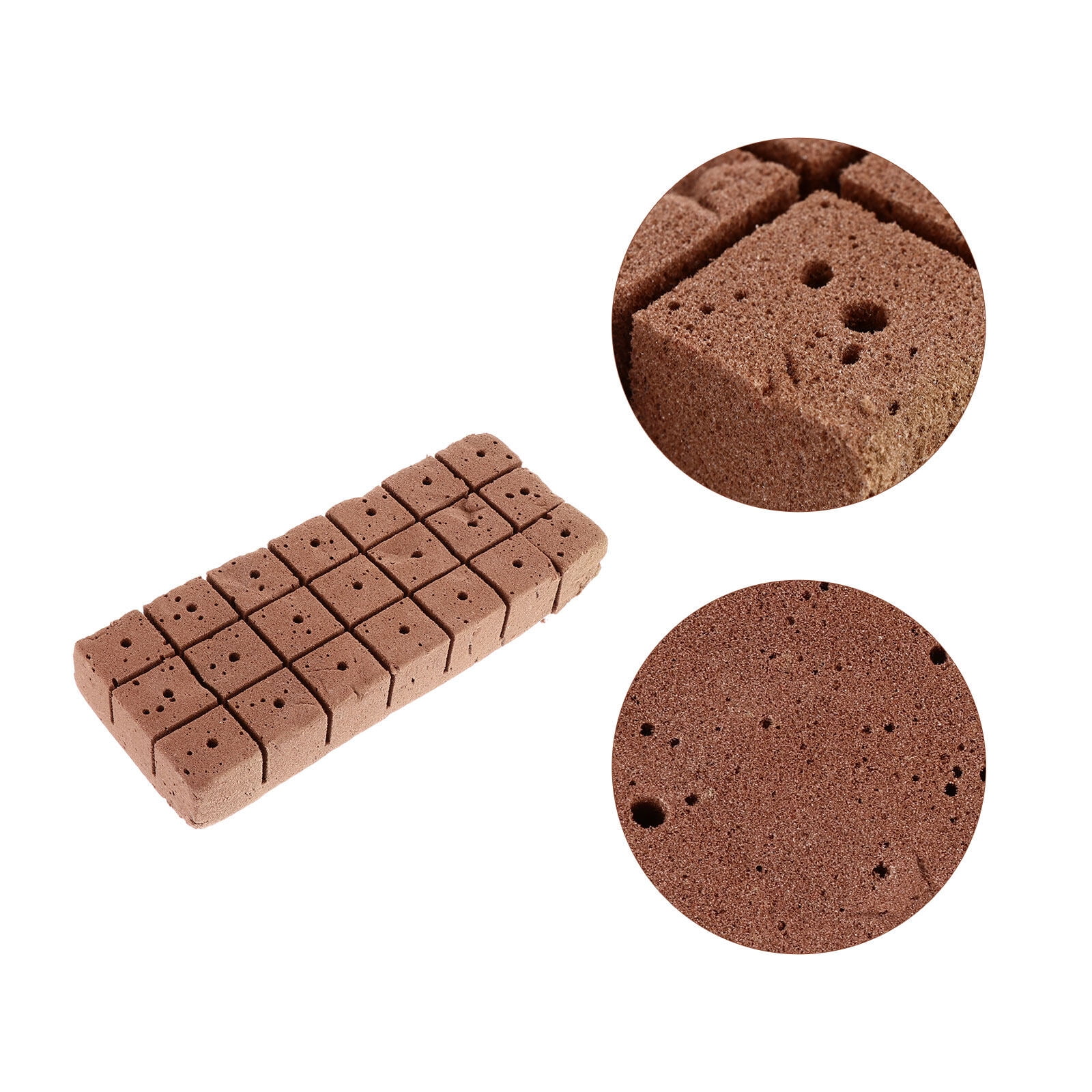 KONTONTY 20 Pcs Gardening Blocks Plant Starter Cube Nutrients Coffee ...