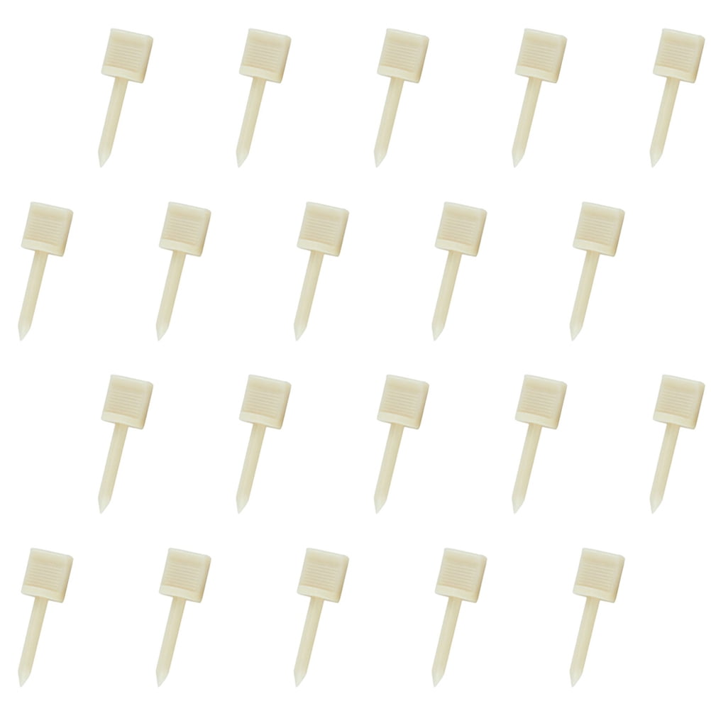 KONTONTY 20Pack Fixator Pins Target Nail Portable Lightweight White ...