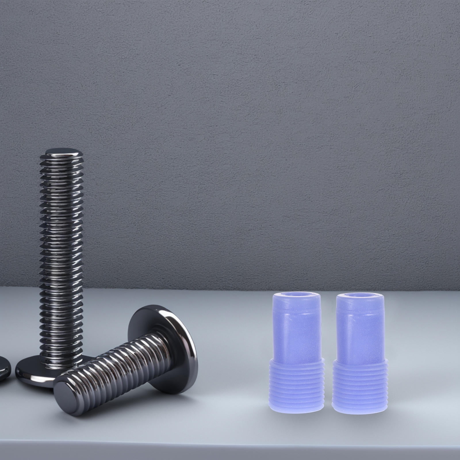 KONTONTY 2pcs 22mm Threaded Tip Replacement Handle Pole Adapter Tips ...