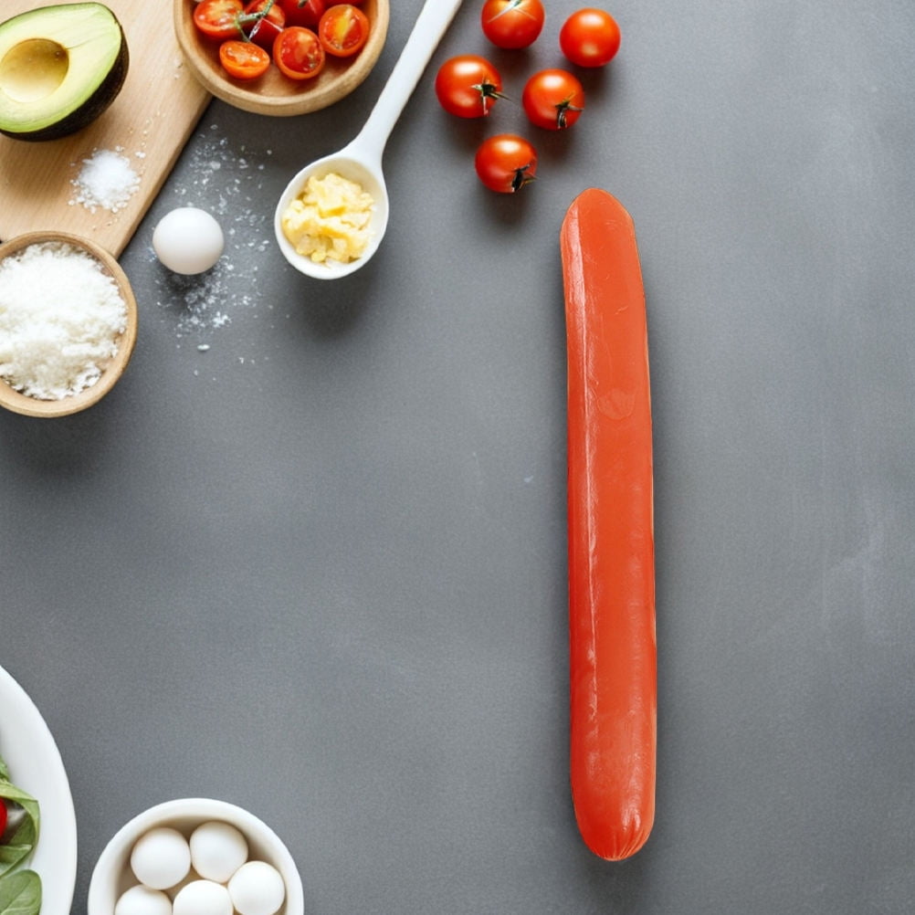 KONTONTY 2pcs Realistic Hot Dog Model Artificial Food Props Lifelike ...