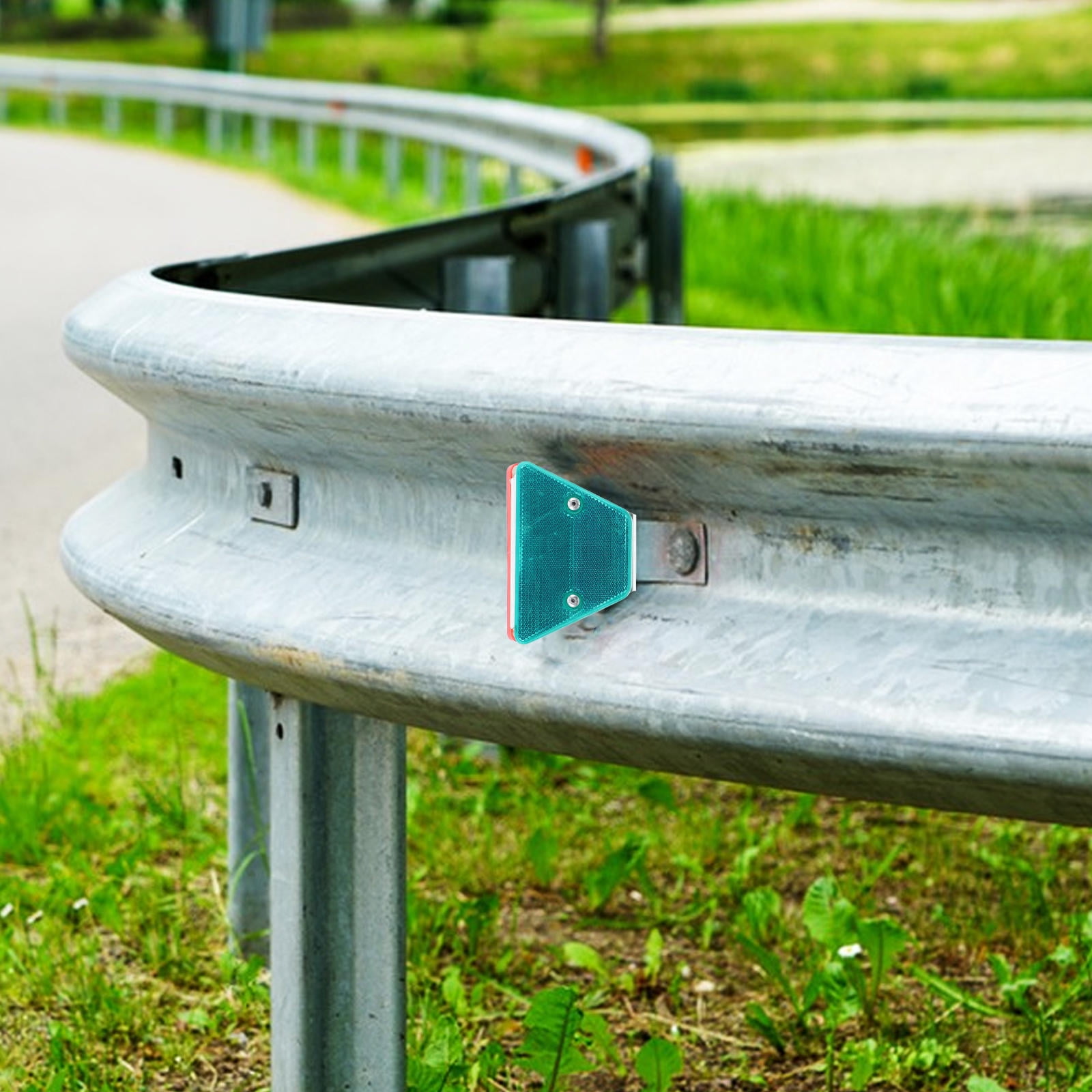 KONTONTY 2pcs Reflective Driveway Markers Pavement Markers Road Markers ...