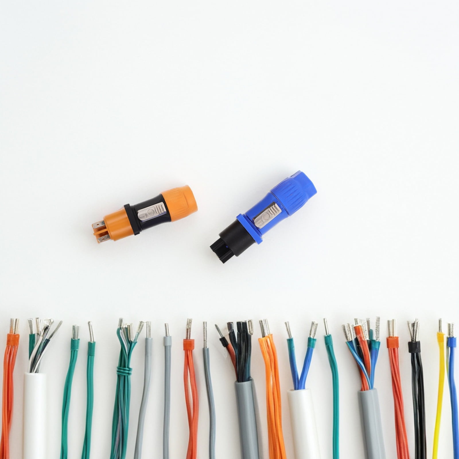 KONTONTY 2pcs Splashproof Aviation Power Connector For Stage Lights And ...