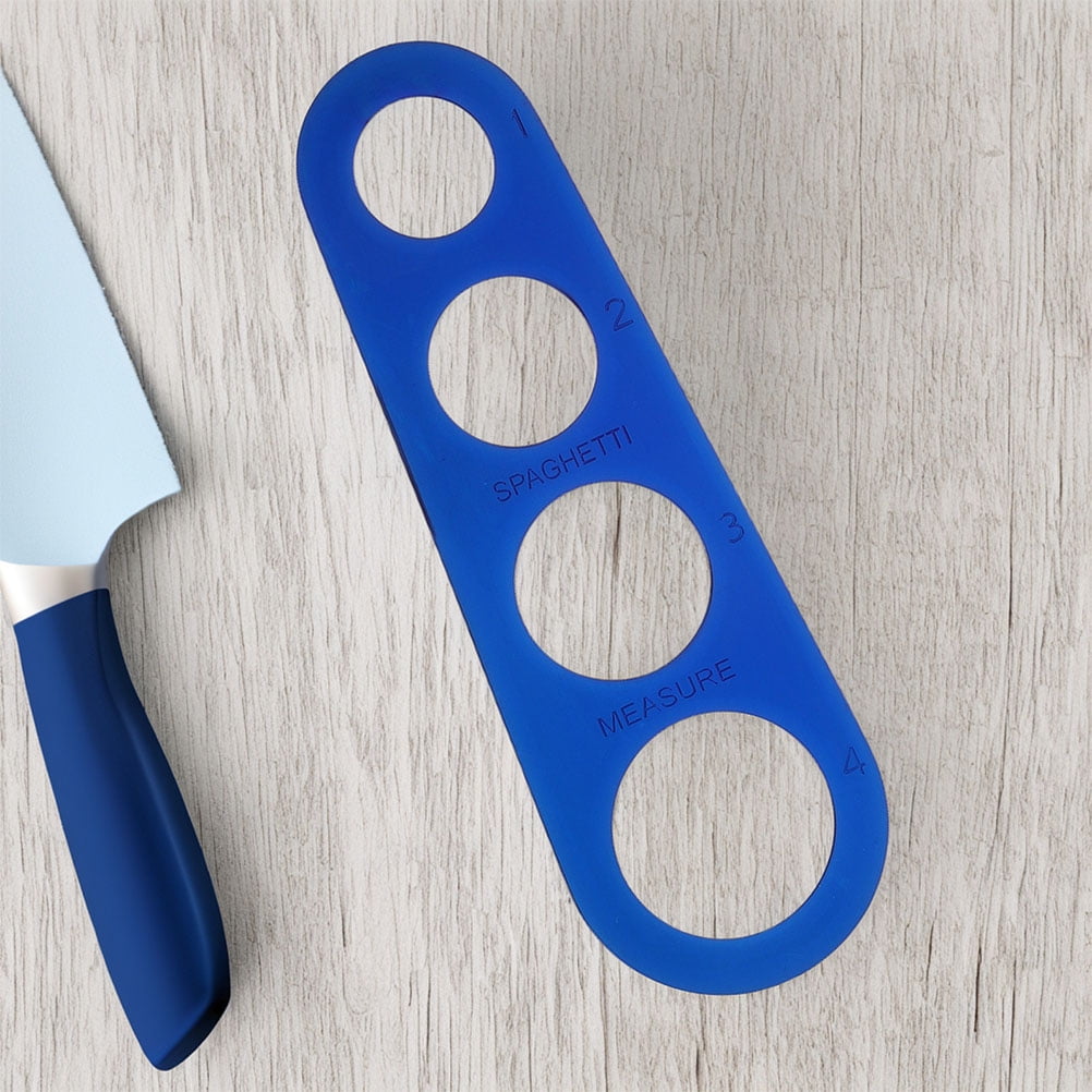 KONTONTY 2pcs Stainless Steel 4-Hole Pasta Measuring Tool Spaghetti ...