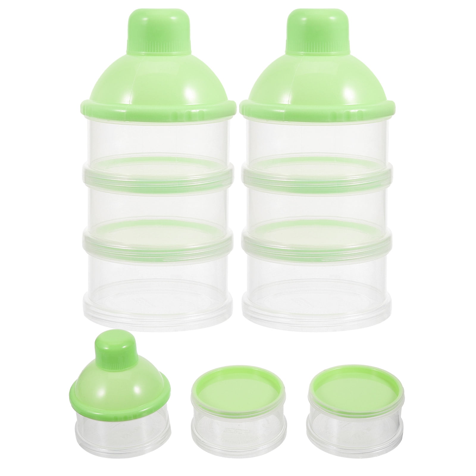KONTONTY 3 Pcs Milk Powder Holder Baby Formula Food Storage Powdered ...
