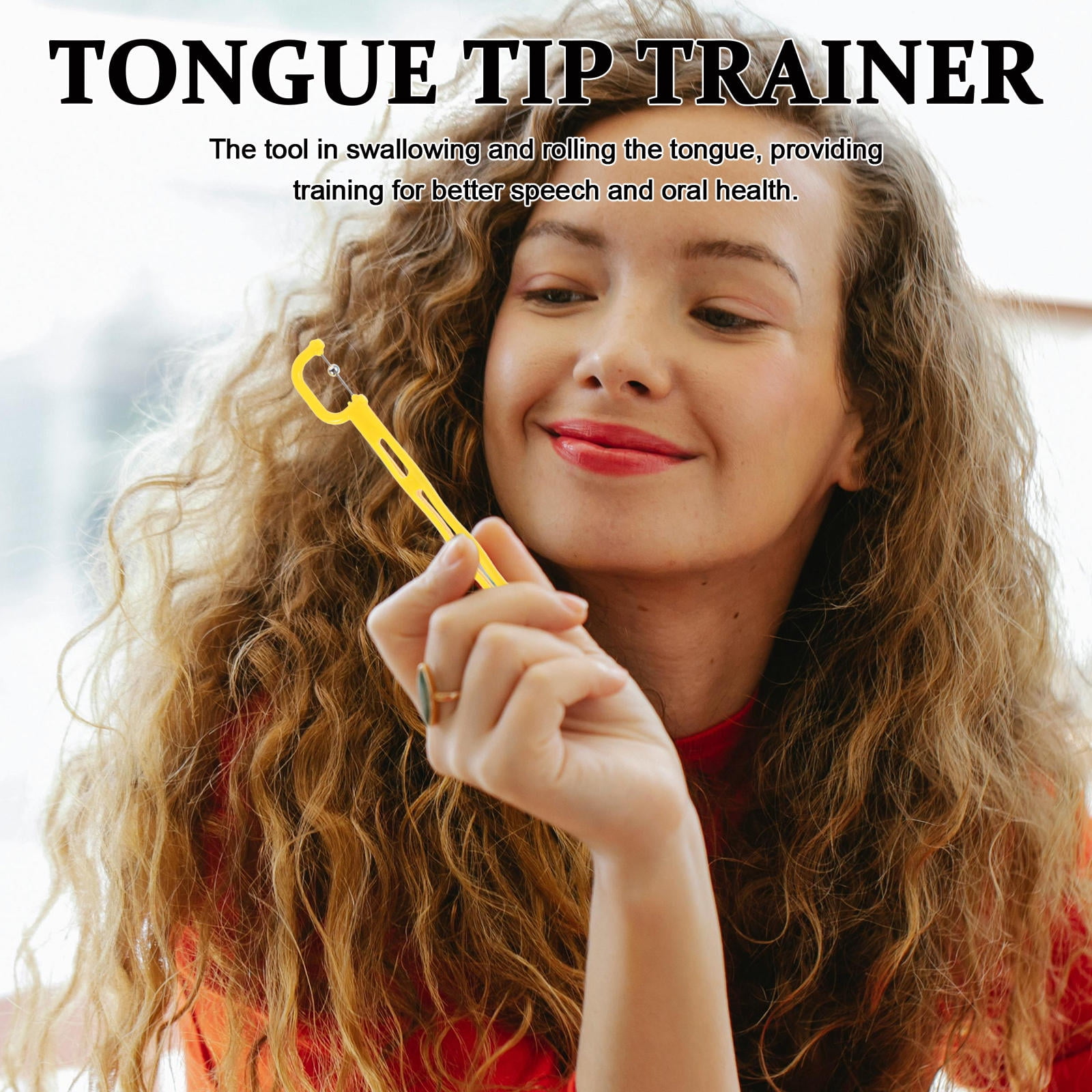 KONTONTY 3 Pcs Oral Muscle Trainer Tongue Retaining Device - Walmart.com