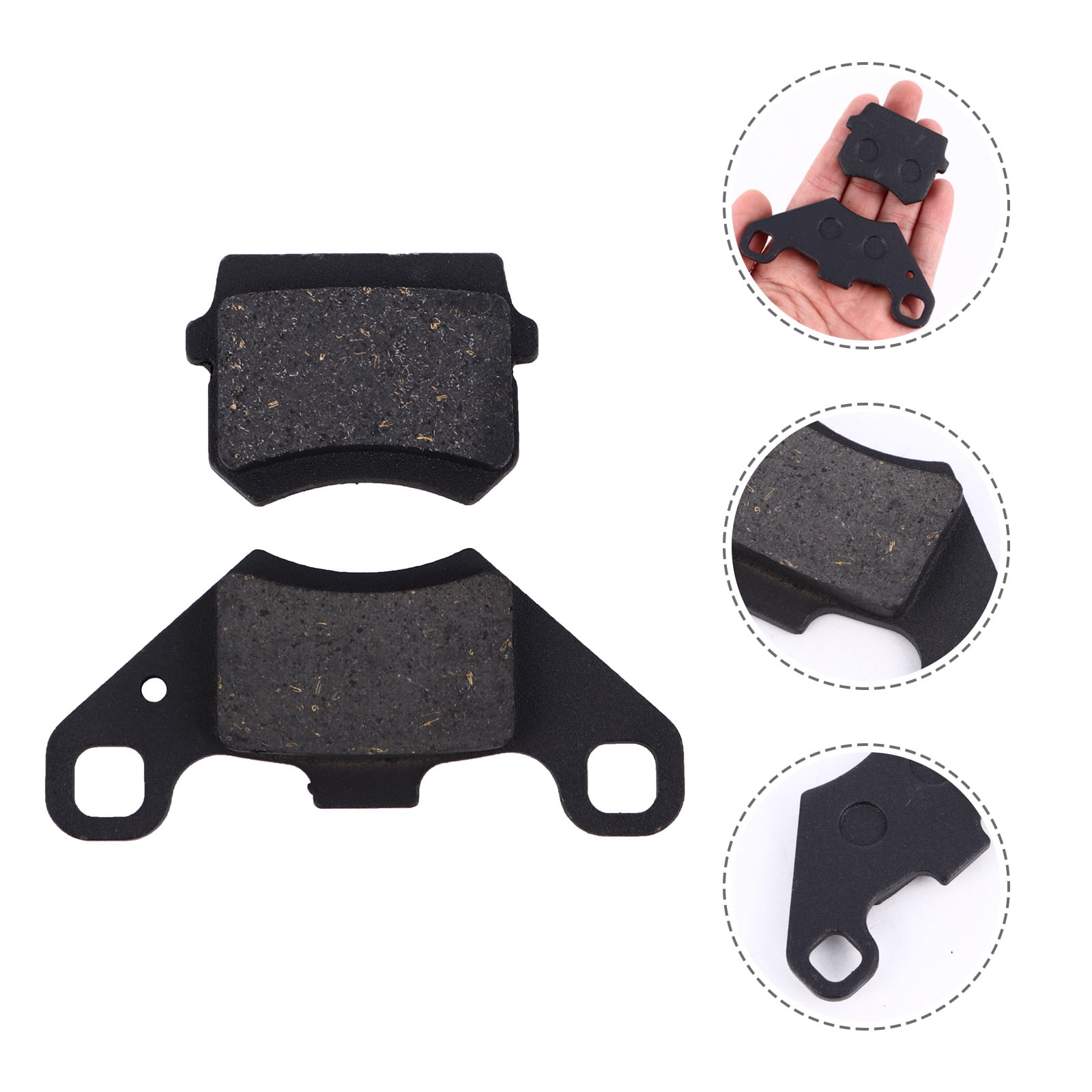 KONTONTY 3 Sets Break Pads Bike for ATV and Off-road Riding 8.5x3.5x1in ...