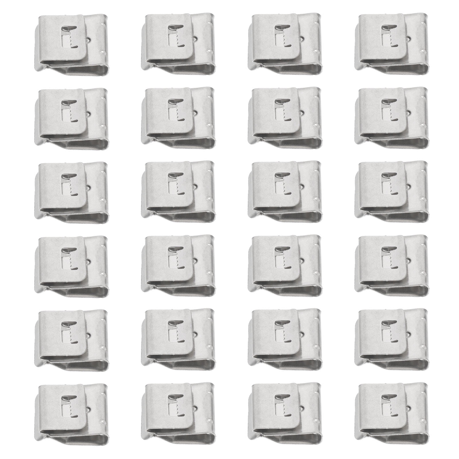 KONTONTY 30 Pcs Photovoltaic Clamp Solar Cable Clips for Panel Mounting ...