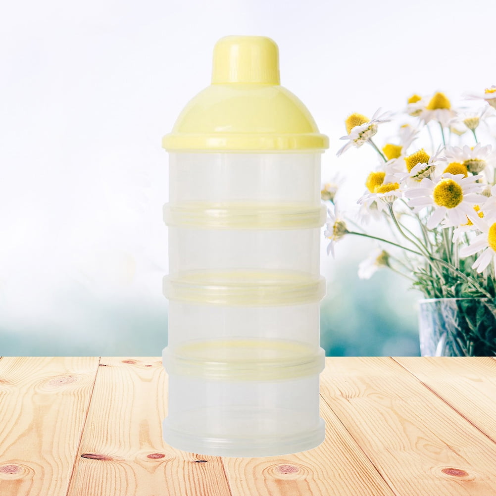 KONTONTY 4 Layers Portable High capacity Detachable Baby Milk Powder ...