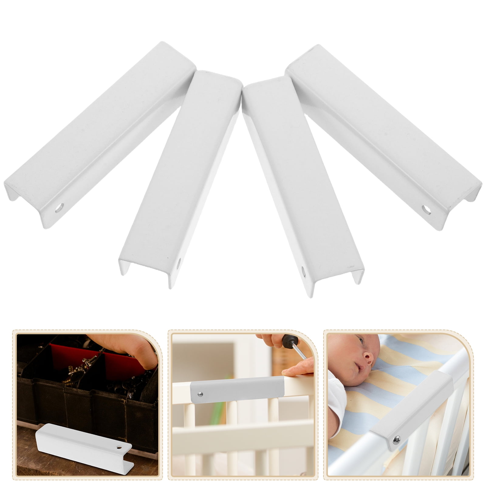 KONTONTY 4 Pcs Baby Gate Reinforcement Groove Safety Groove For Child ...