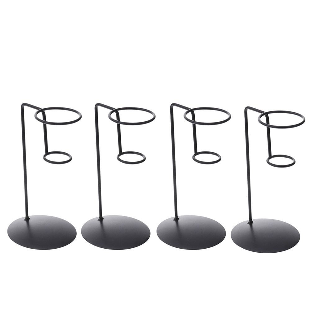 KONTONTY 4 Pcs Convenient Ice Cream Holder Crafted Waffle Cone Stands ...