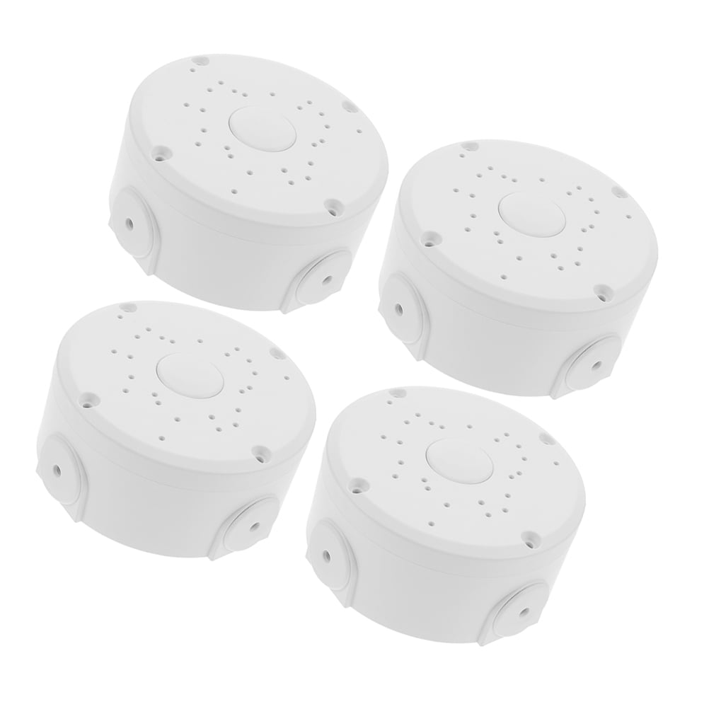 KONTONTY 4 Pcs Security Camera Junction Boxes Mount Bracket Plastic ...