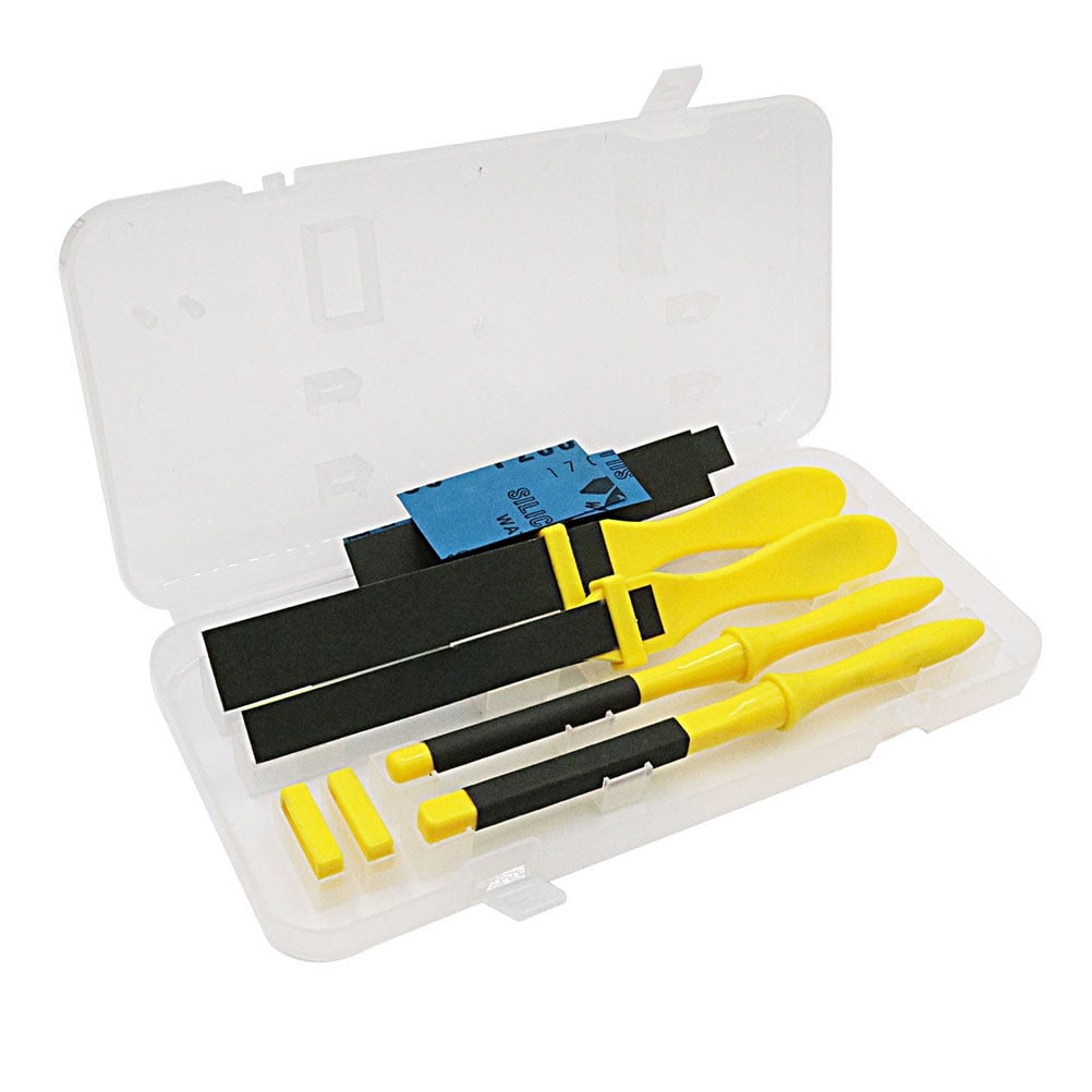 KONTONTY 4 -in-1 Abrasive Tool Hand Polishing for Sanding Drum Yellow ...