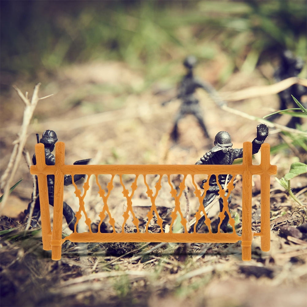 KONTONTY 40pcs Fairy Fence 7.5cm Miniature Garden Ornament Plastic ...