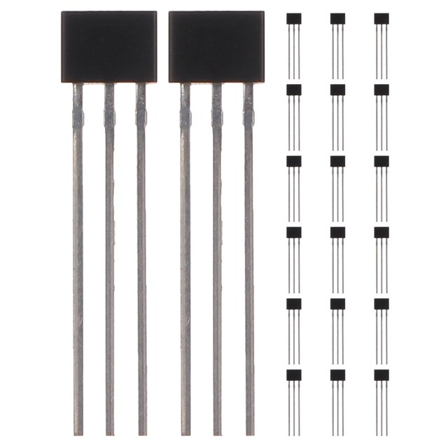 KONTONTY 40pcs Hall Sensor Magnetic Detector Hall Effect Sensor ...
