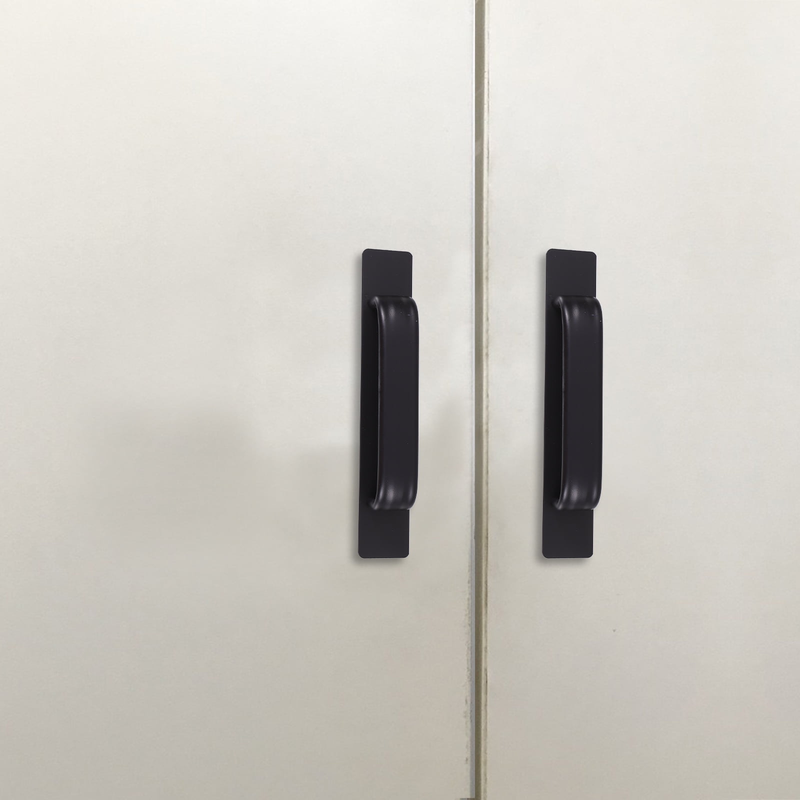 KONTONTY 4pcs Self Stick Cabinet Handles Door Pulls For Wooden Kitchen ...