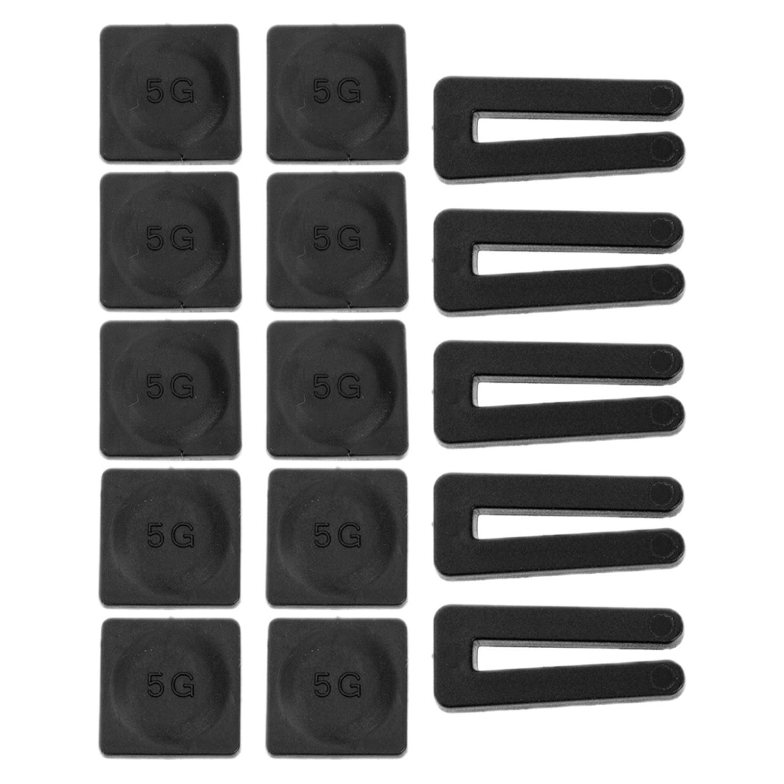 KONTONTY Balancing Clip and Weights Black Metal for Fan Blade Stability ...