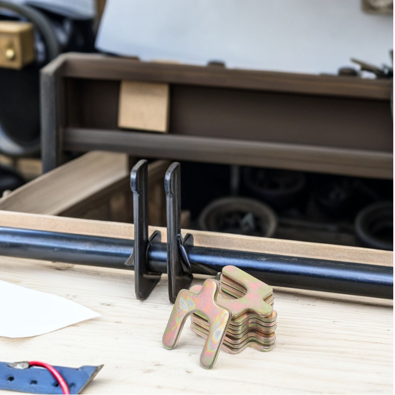 KONTONTY 50pcs U Shaped Shims for Car Alignment Camber Adjustment Shims ...