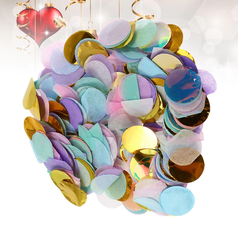 KONTONTY 5Sets Confetti Assorted Color Decoration For Balloon Filler ...