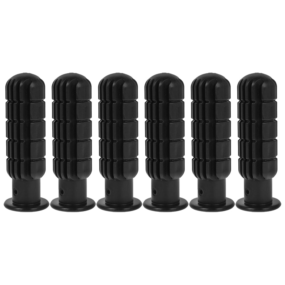 KONTONTY 6 Pcs Plastic Foosball Handles Table Soccer Football Grip Part ...