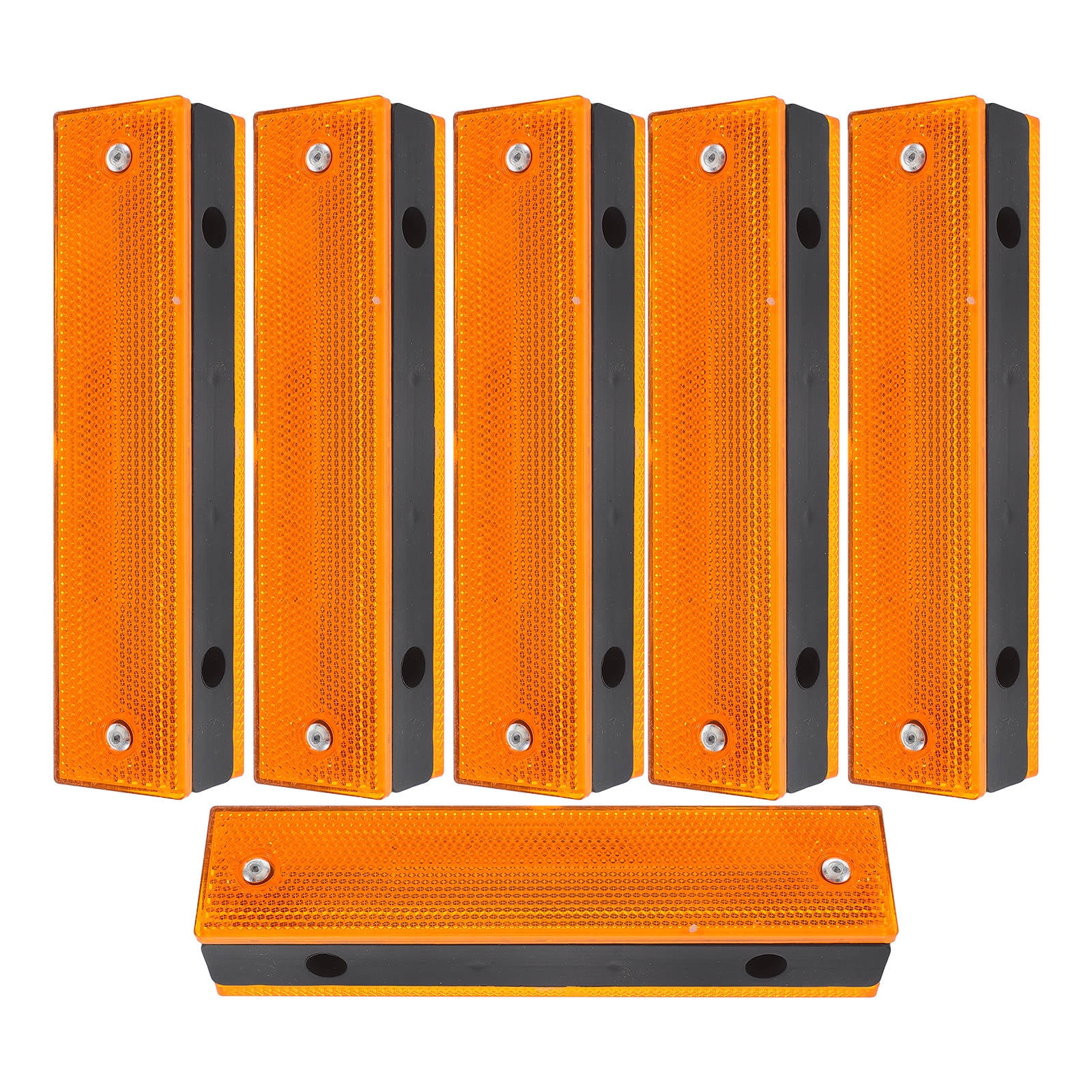 KONTONTY 6PCS Reflective Road Markers for Traffic Safety High ...