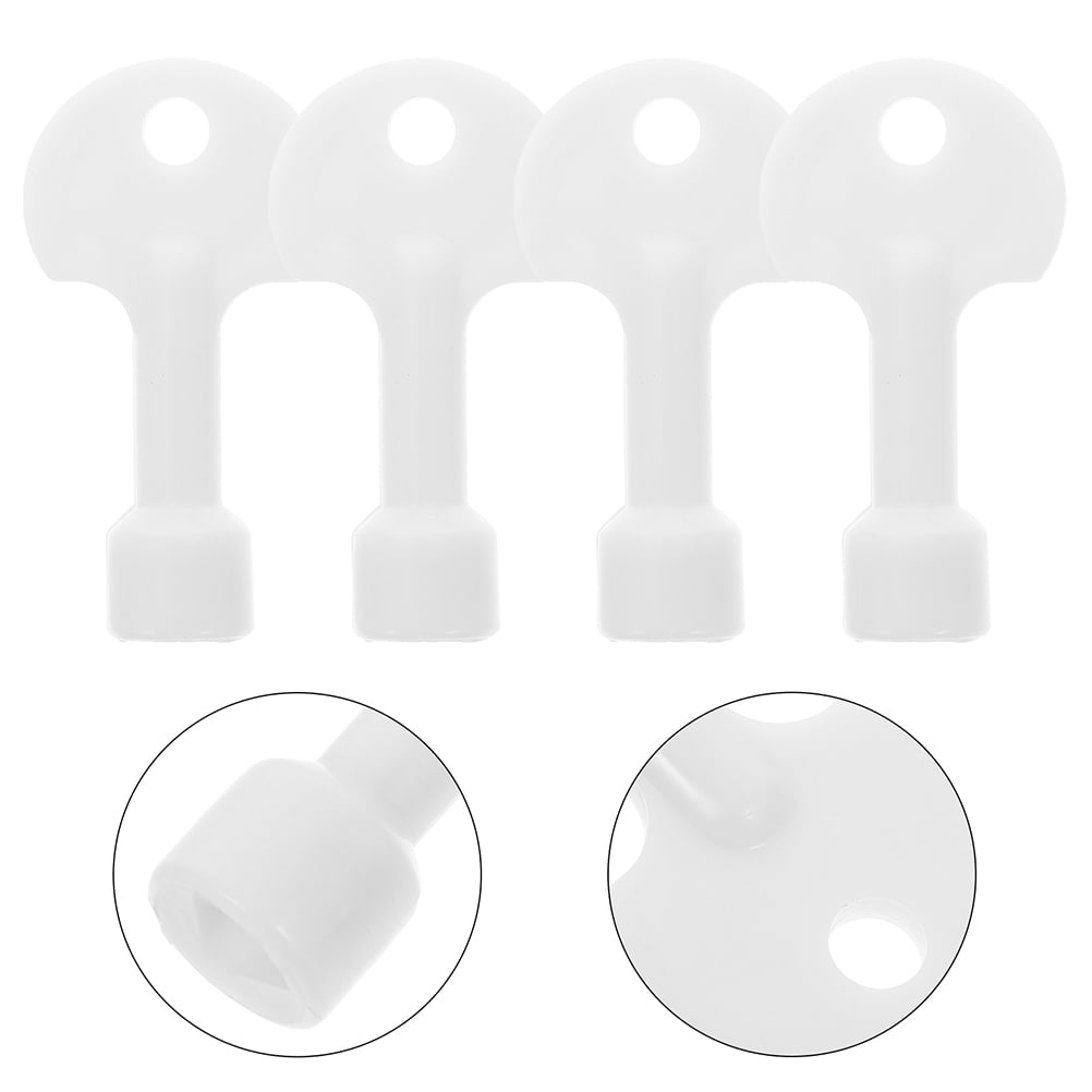 KONTONTY 6pcs Door Key Set and Trash Bin Lock Pack for Secure Outdoor ...