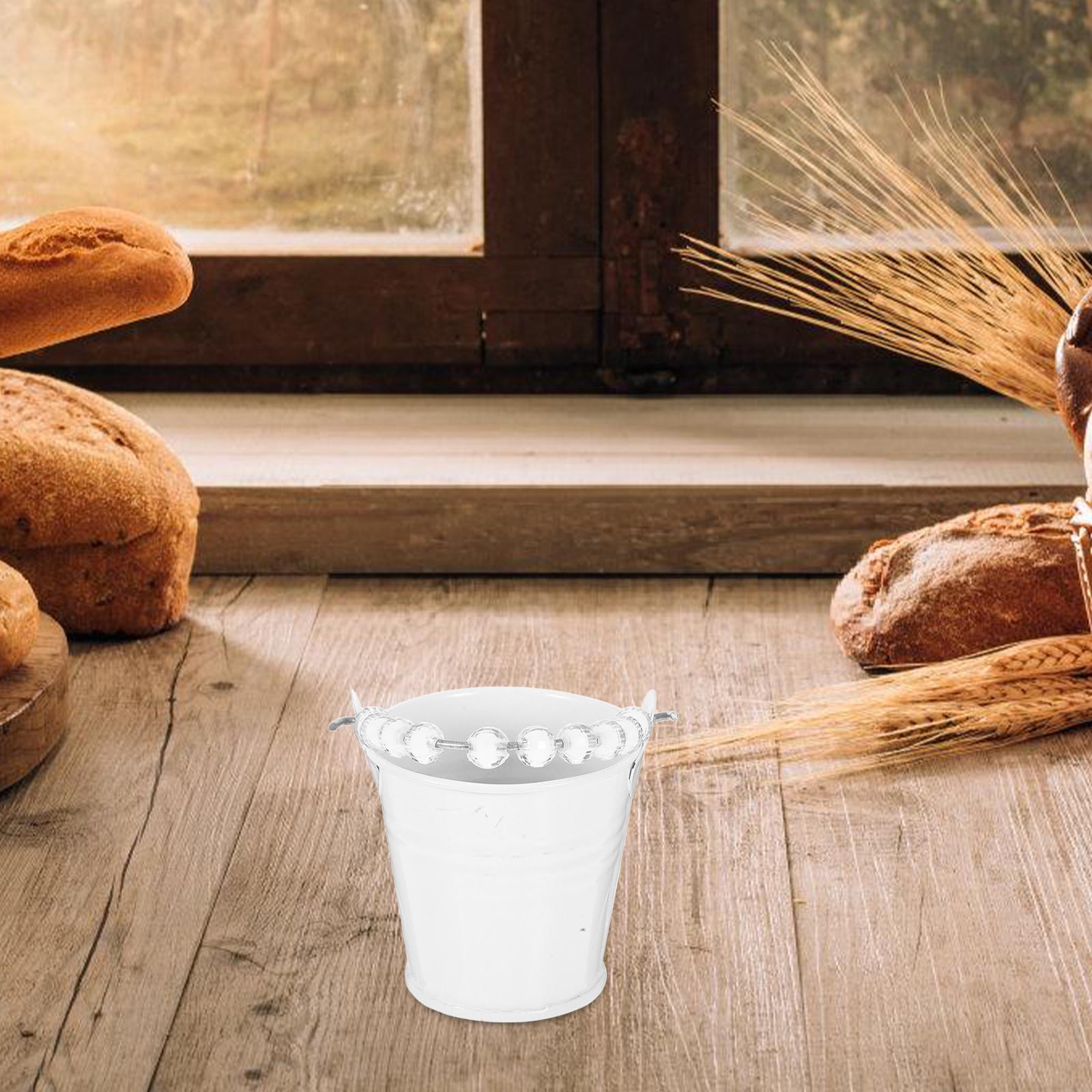 KONTONTY 6pcs Small Tin Buckets for Party Favors Crafts Mini Iron Pails ...