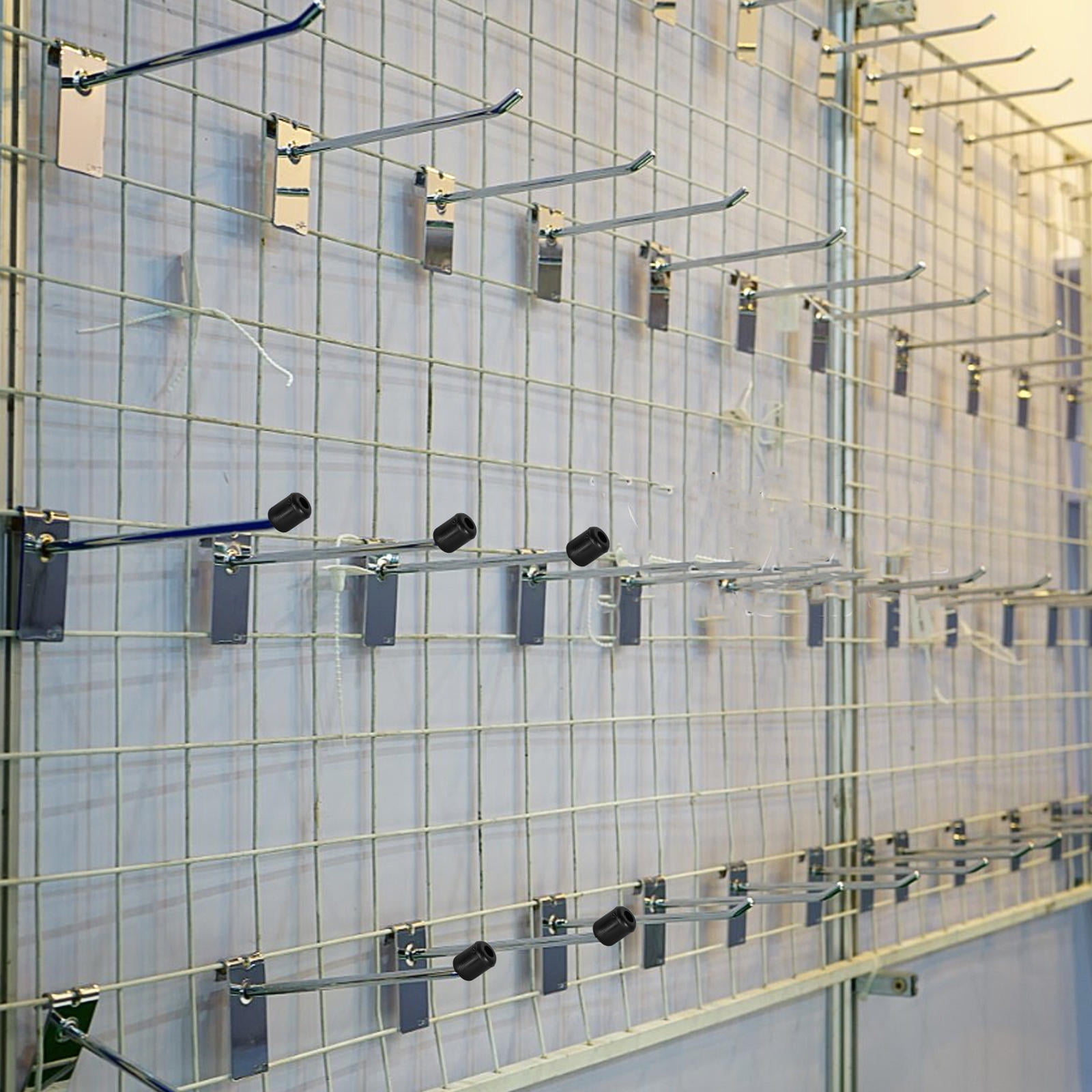 KONTONTY 90PCS Peg Hook Stoppers Inventory Control Clips for Pegboard ...