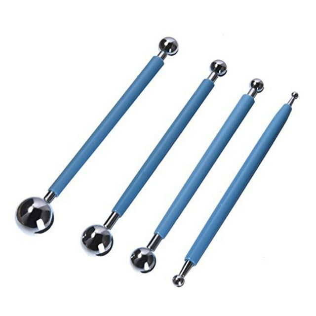 KONTONTY 9Pcs Ball Stylus Tools for Clay Pottery Sculpting Modeling ...