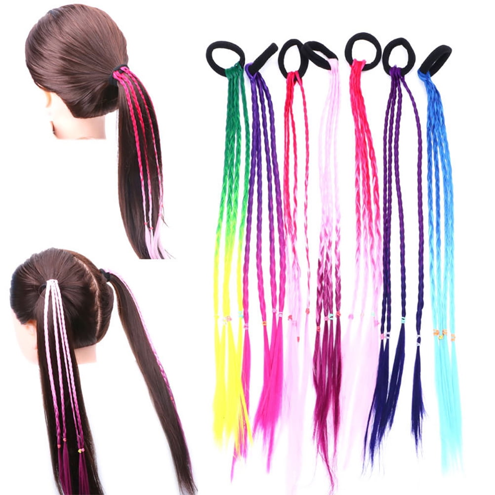 KONTONTY Accessories for Hair 6Pcs Set with Round Shape and Synthetic ...