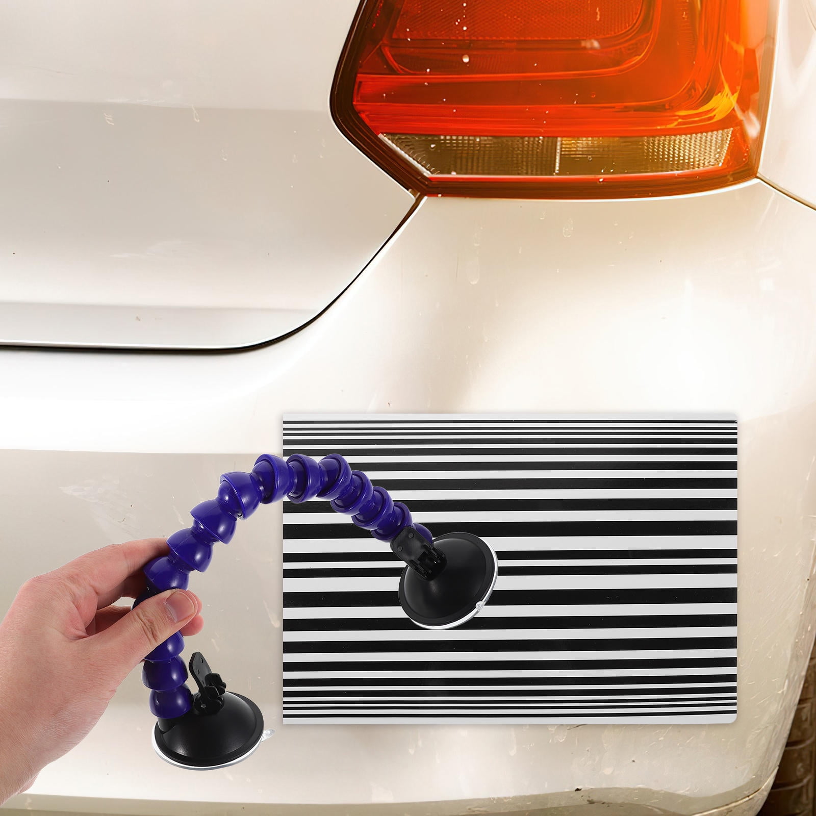 KONTONTY Automotive Dent Removal Testing Tool Kit with Reflector Board ...