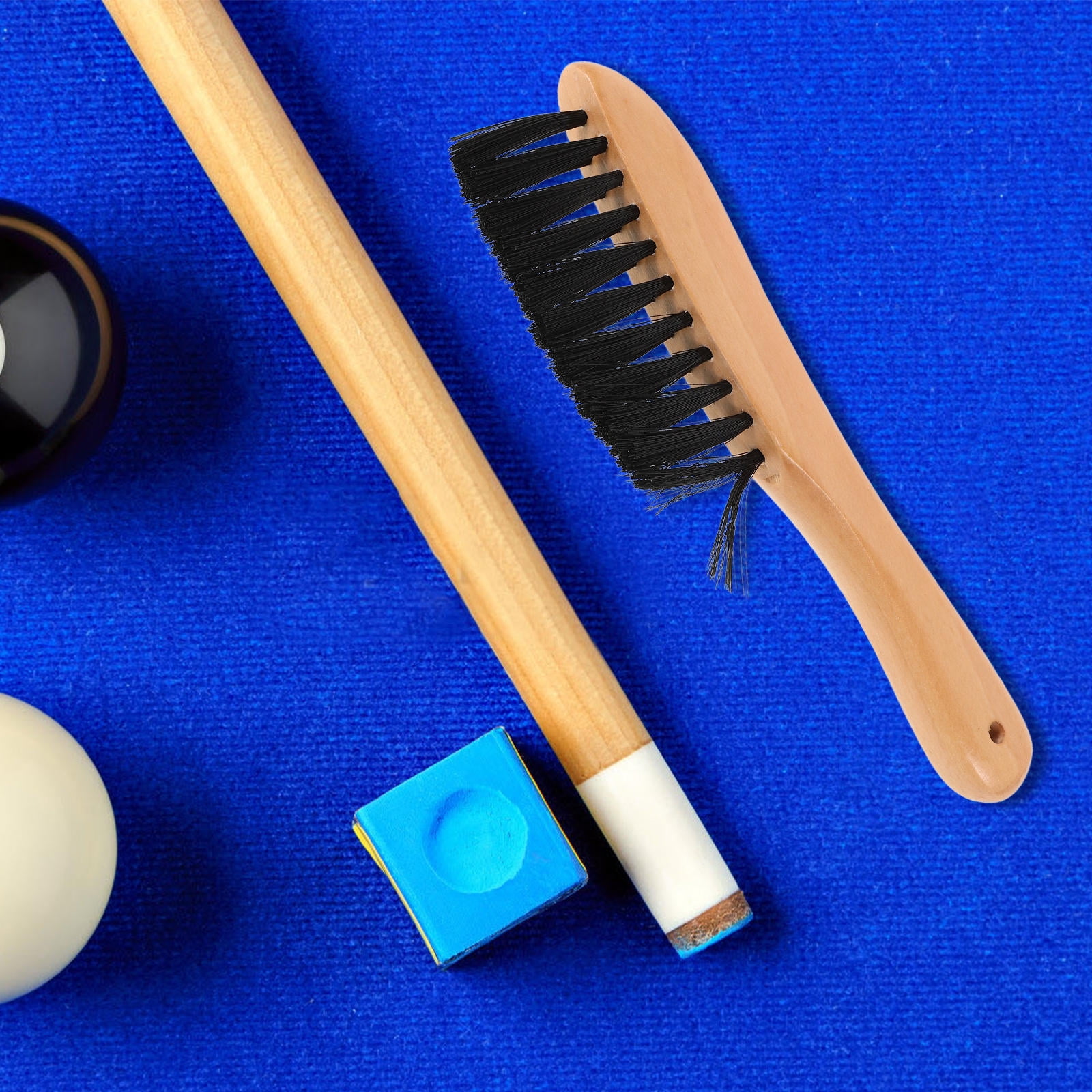 KONTONTY Billiard Table Rail Brush 1 Set for Pool Table Felt Dust ...
