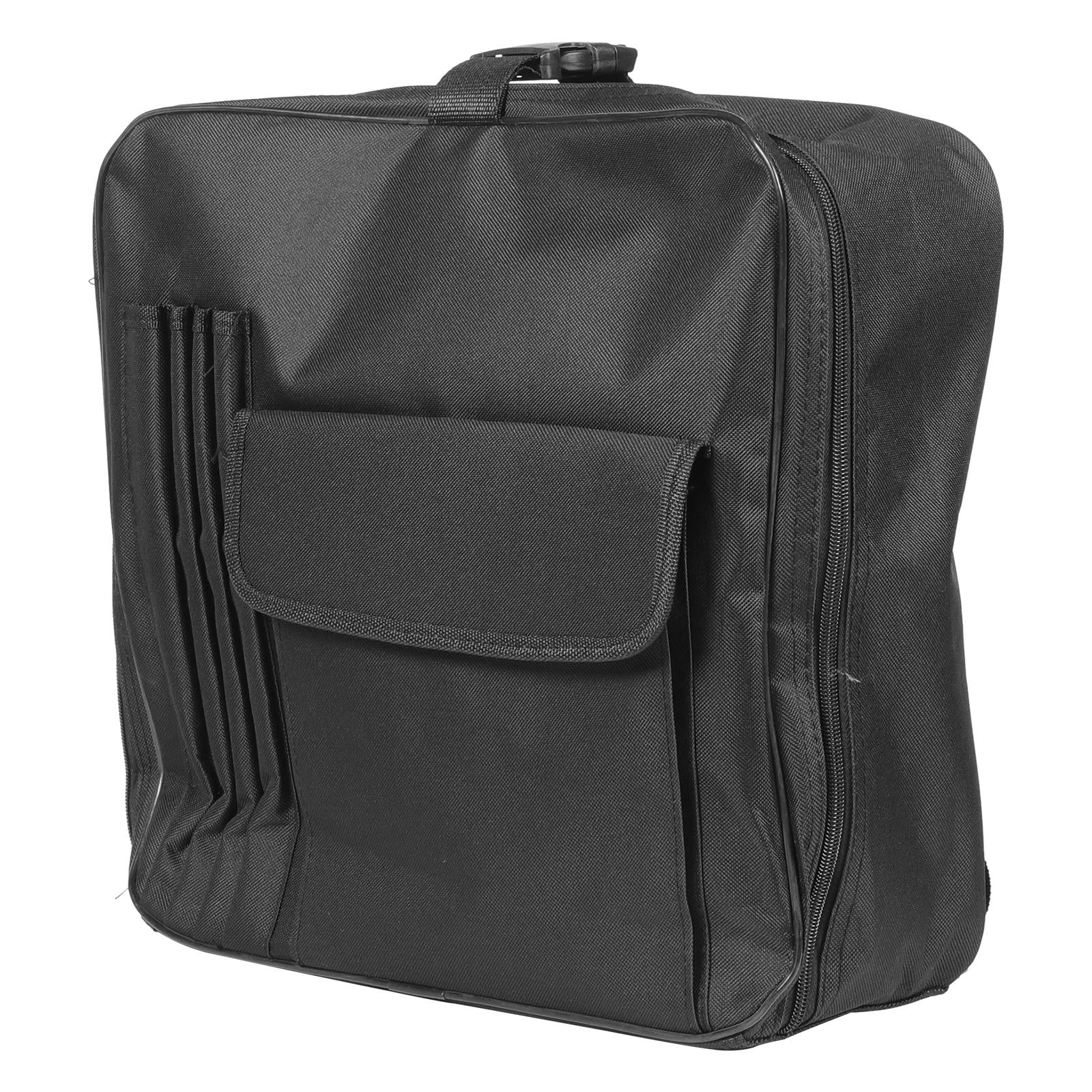 KONTONTY Black Oxford Cloth Snare Drum Bag Portable Storage for Musical ...