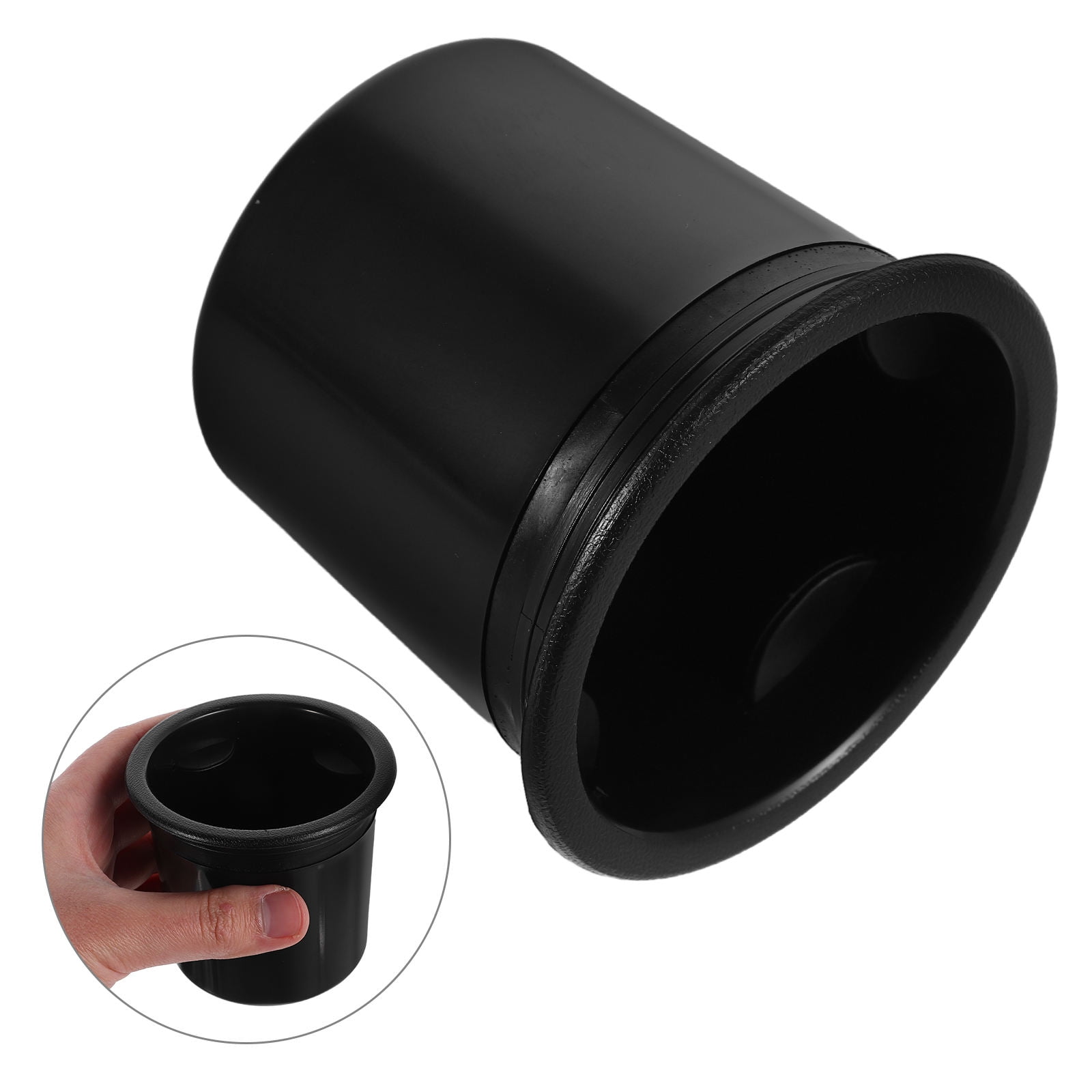 KONTONTY Car Cup Holder Insert for Vehicles RVs and Boats Multi-Functional Plastic Beverage ...
