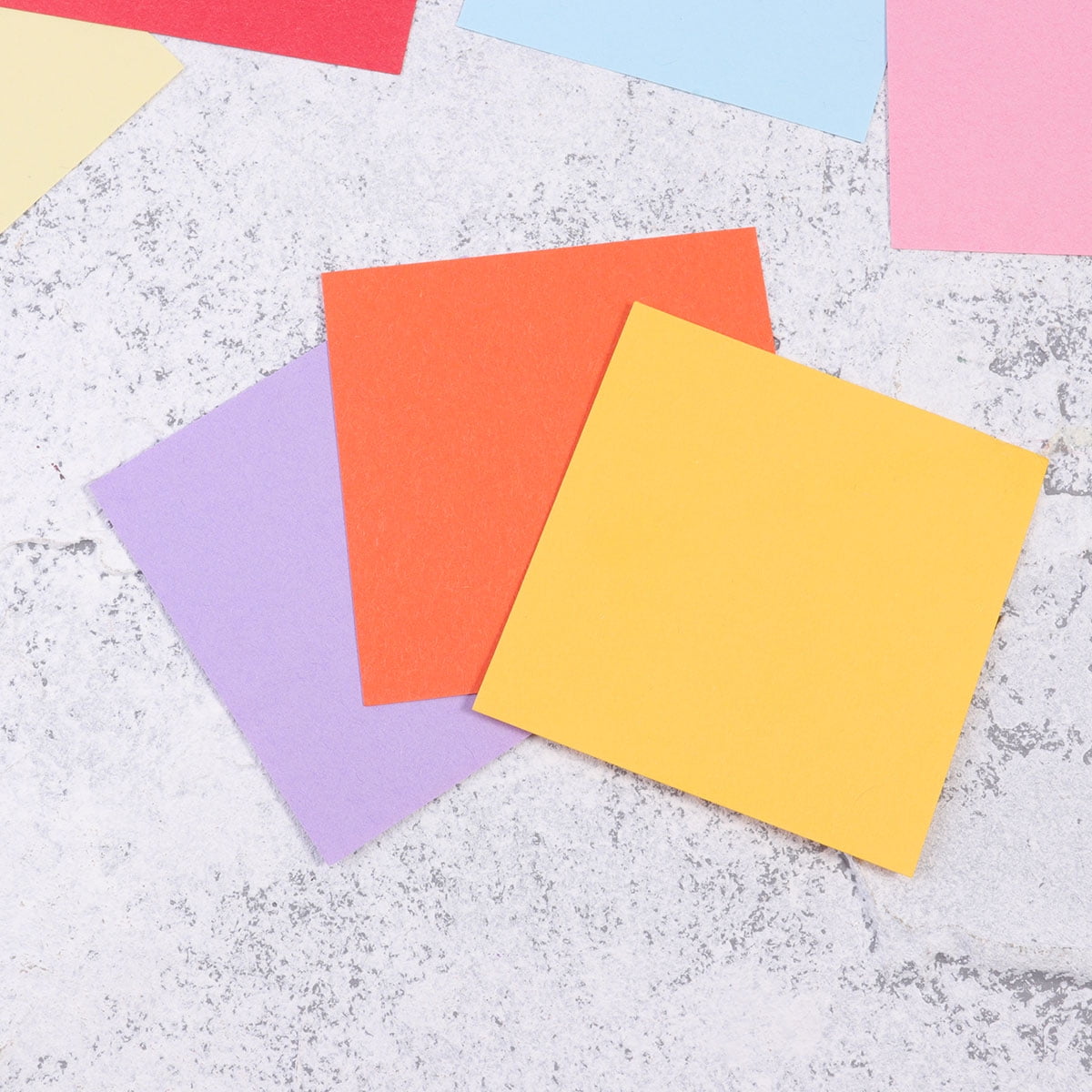 KONTONTY Coloured Origami Paper 2000Pcs For Diy Crafting And Art ...