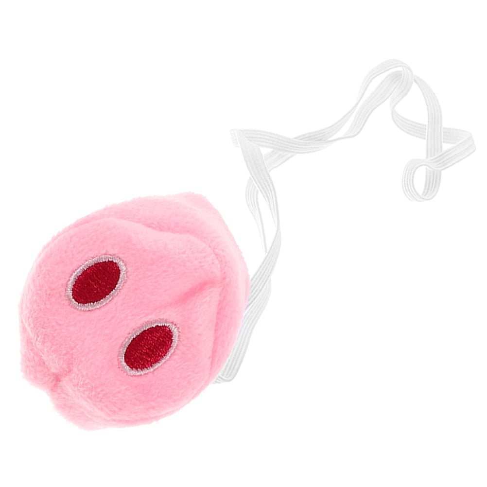 KONTONTY Cute Plush Pig Nose Party Cosplay Animal Prop Decoration ...
