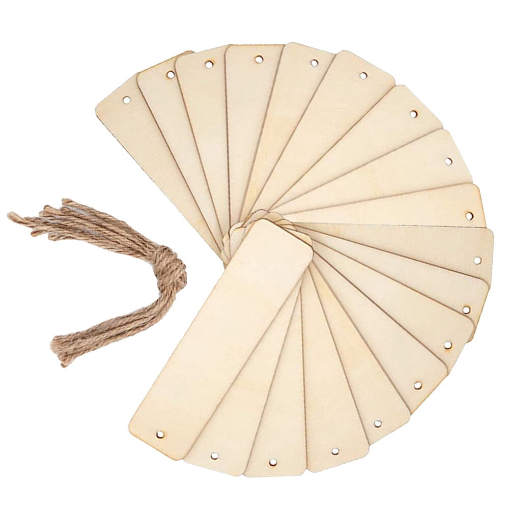 KONTONTY DIY Bookmark Blanks for Creative Projects Beige Plastic Study ...