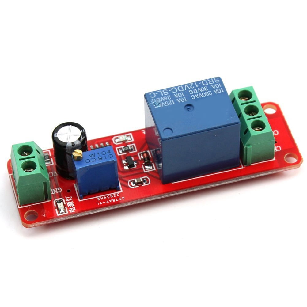 KONTONTY DC 12V NE555 Adjustable Delay Timer Module with Relay for High ...