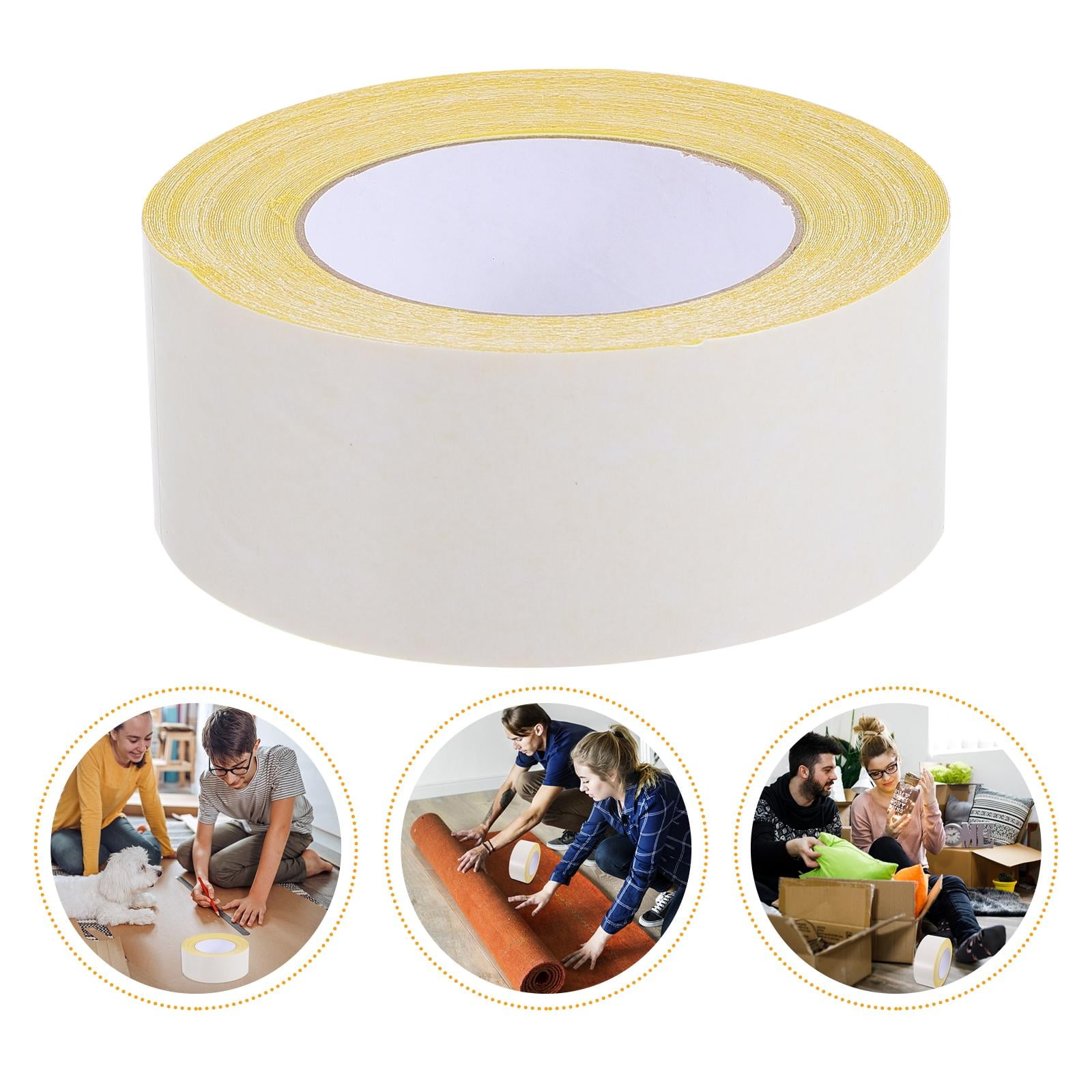 KONTONTY Double-Sided Tape 1 Roll for Carpet Seams Merger and Flooring ...