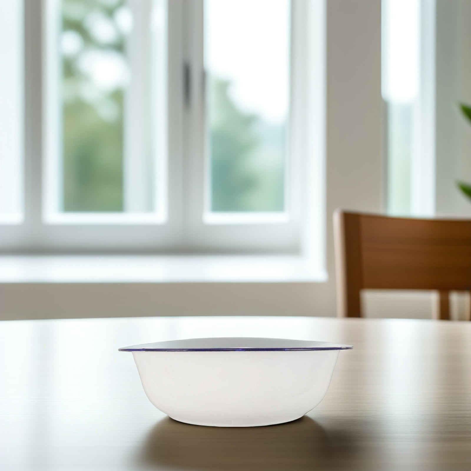 KONTONTY Enamel Foot Bath Tub Portable Foot Soaking Basin For Home ...