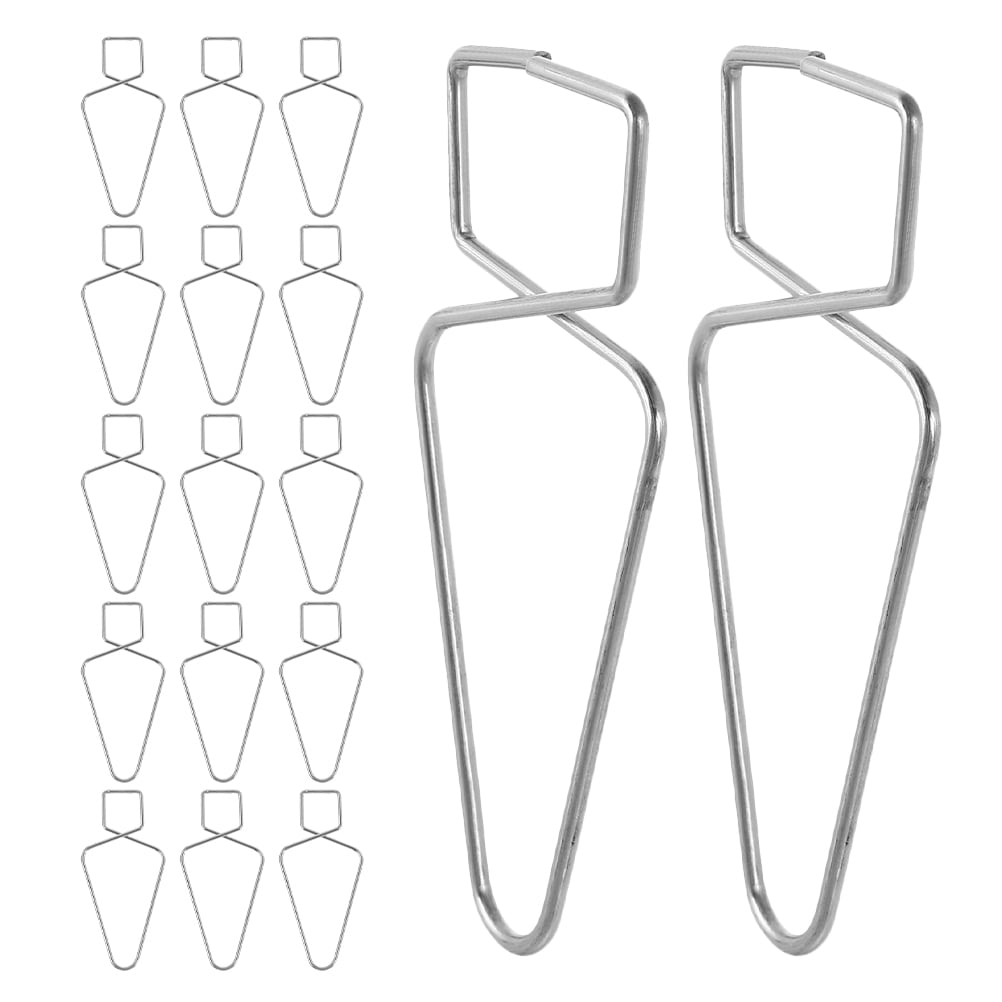 KONTONTY FRCOLOR 30pcs Heavy Duty Ceiling Hooks Clips for Hanging Signs ...
