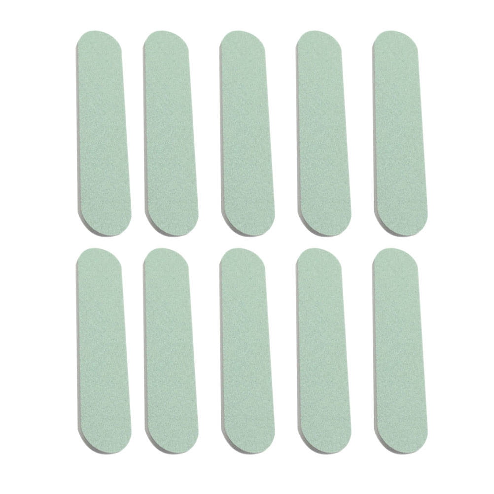 KONTONTY Fingernail Buffer 40Pcs in Light Green for DIY and Wood Work ...