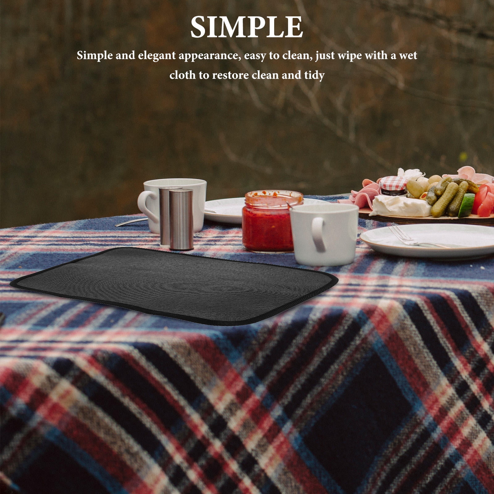 KONTONTY Fire Pit Mat for Wood Deck Fireproof and Waterproof Grill Pad ...