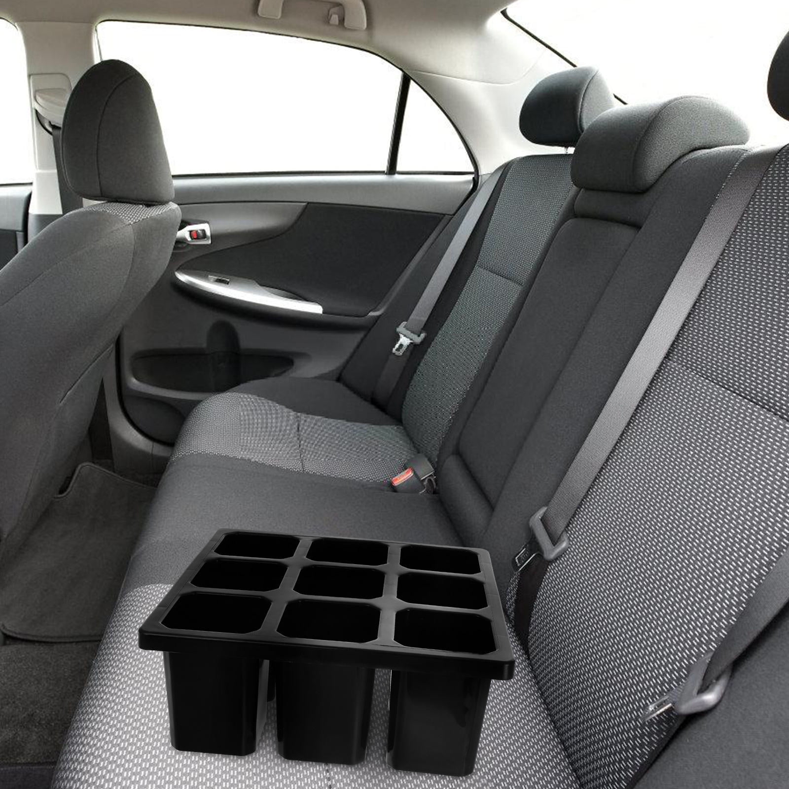 KONTONTY Grid Towel Organizer Tool Box Compartments Organizer Wash ...